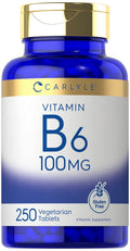 Carlyle Vitamin B6 100 mg tablets