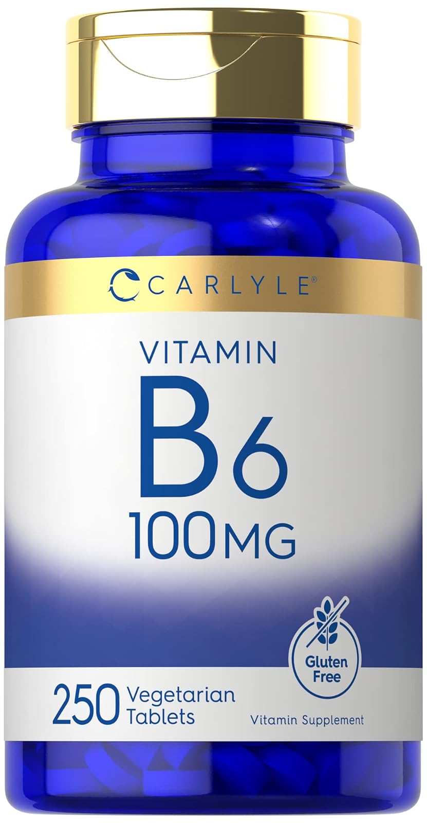 Carlyle Vitamin B6 100 mg tablets