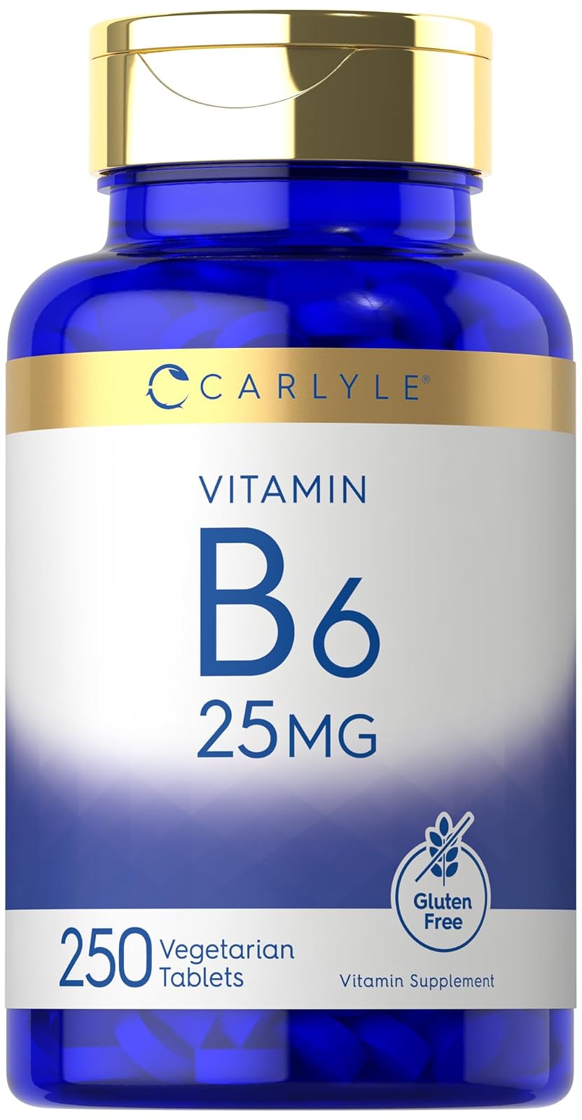 Carlyle Vitamin B6 25 mg tablets