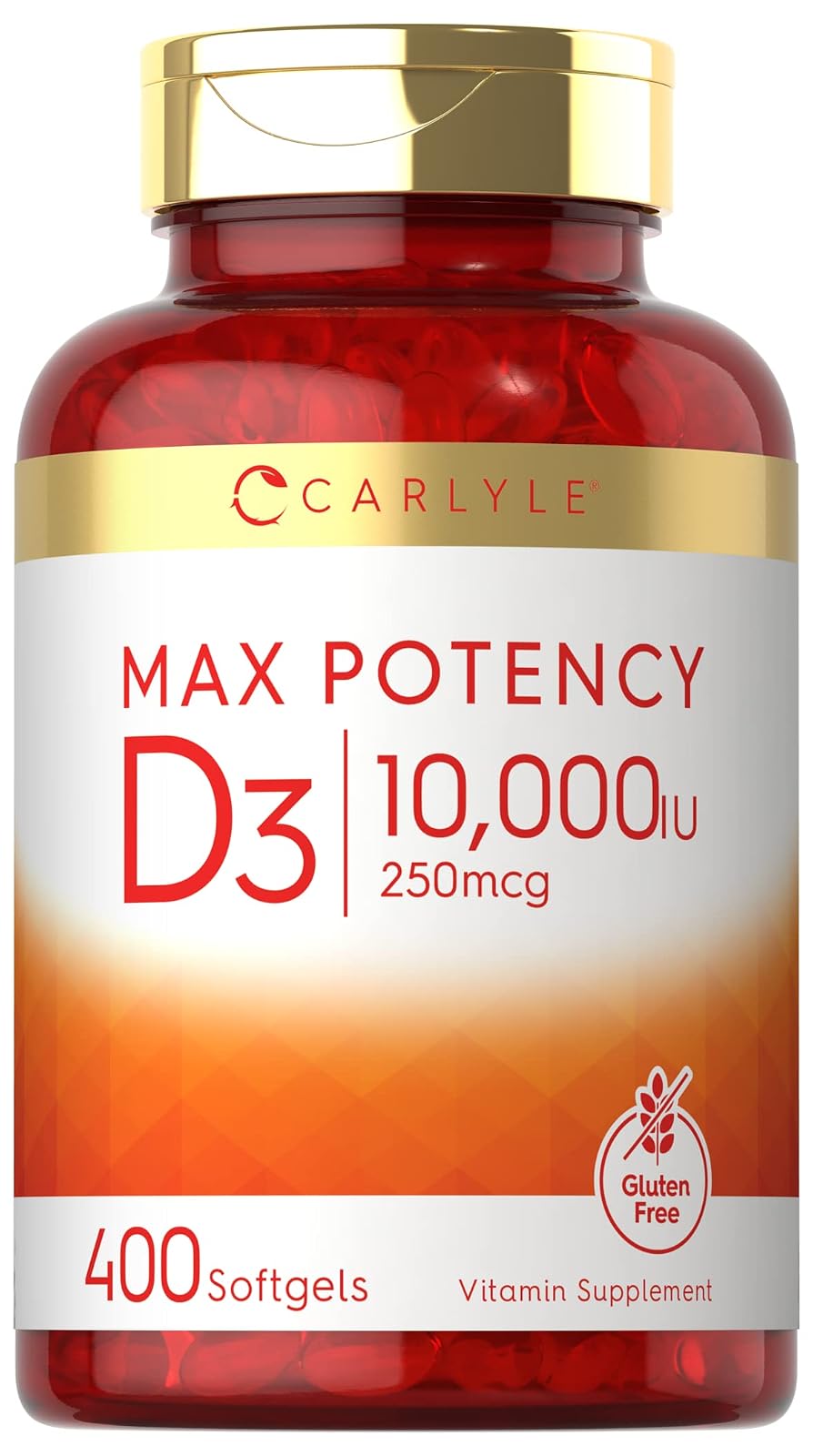 Carlyle Vitamin D3 10,000 IU benefits