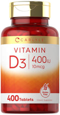Carlyle Vitamin D3 400 IU tablets