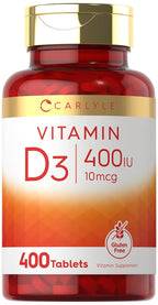 Carlyle Vitamin D3 400 IU tablets