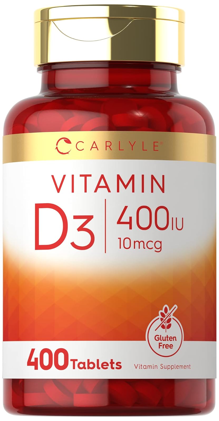 Carlyle Vitamin D3 400 IU tablets