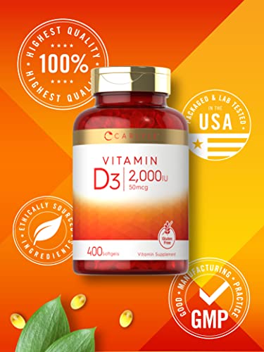 Carlyle Vitamin D3 400 softgels