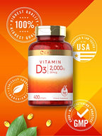 Carlyle Vitamin D3 400 softgels