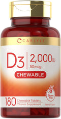 Carlyle Vitamin D3 chewable tablets