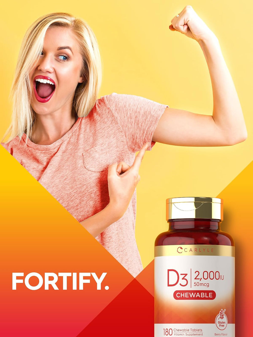 Carlyle Vitamin D3 for daily wellness