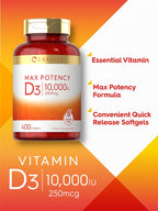 Carlyle vitamin D3 for immune support