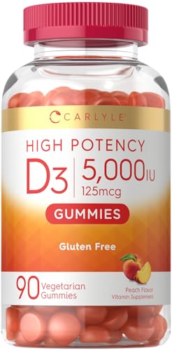 Carlyle vitamin D3 gummies 5000 IU