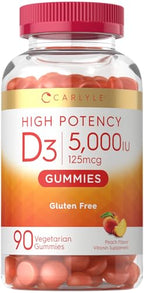 Carlyle vitamin D3 gummies 5000 IU
