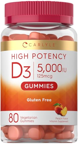 Carlyle Vitamin D3 gummies for immunity