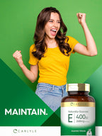 Carlyle Vitamin E softgels for overall wellness