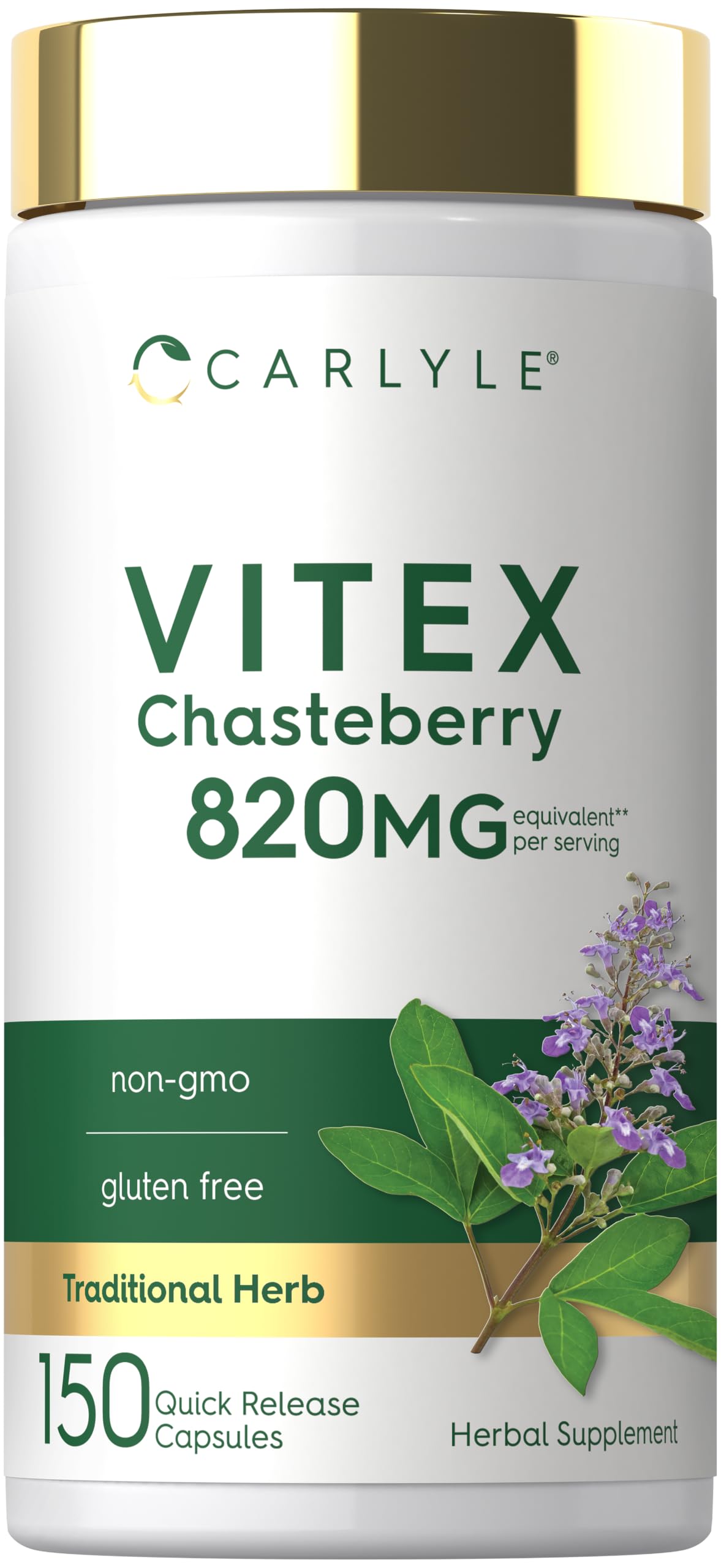 Carlyle Vitex Chasteberry capsules for women