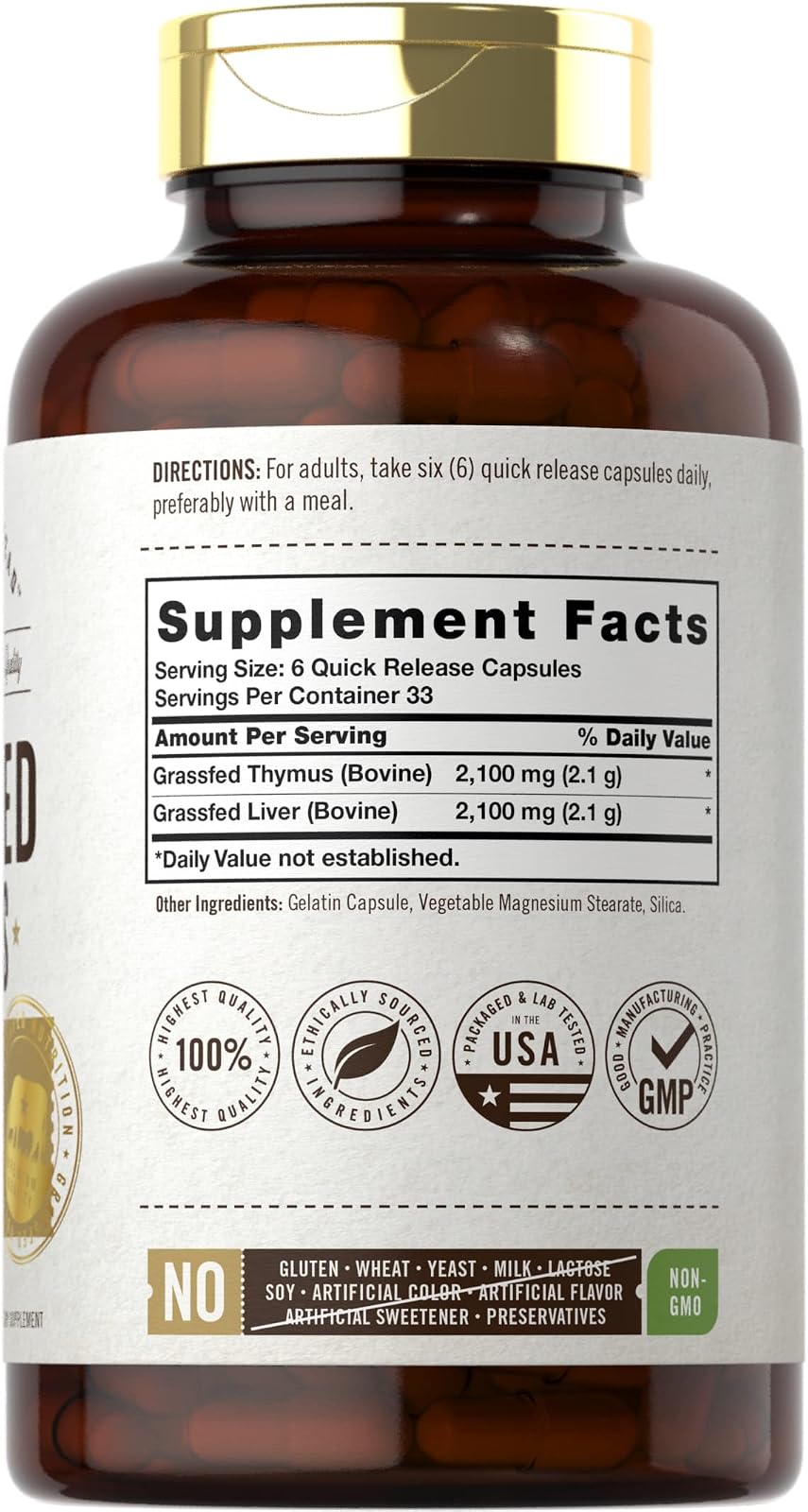 Carlyle whole food multivitamin capsules