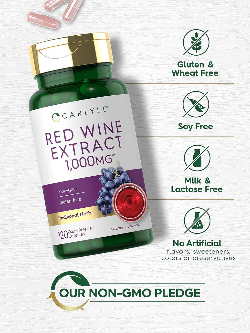 Carlyle whole food multivitamin capsules