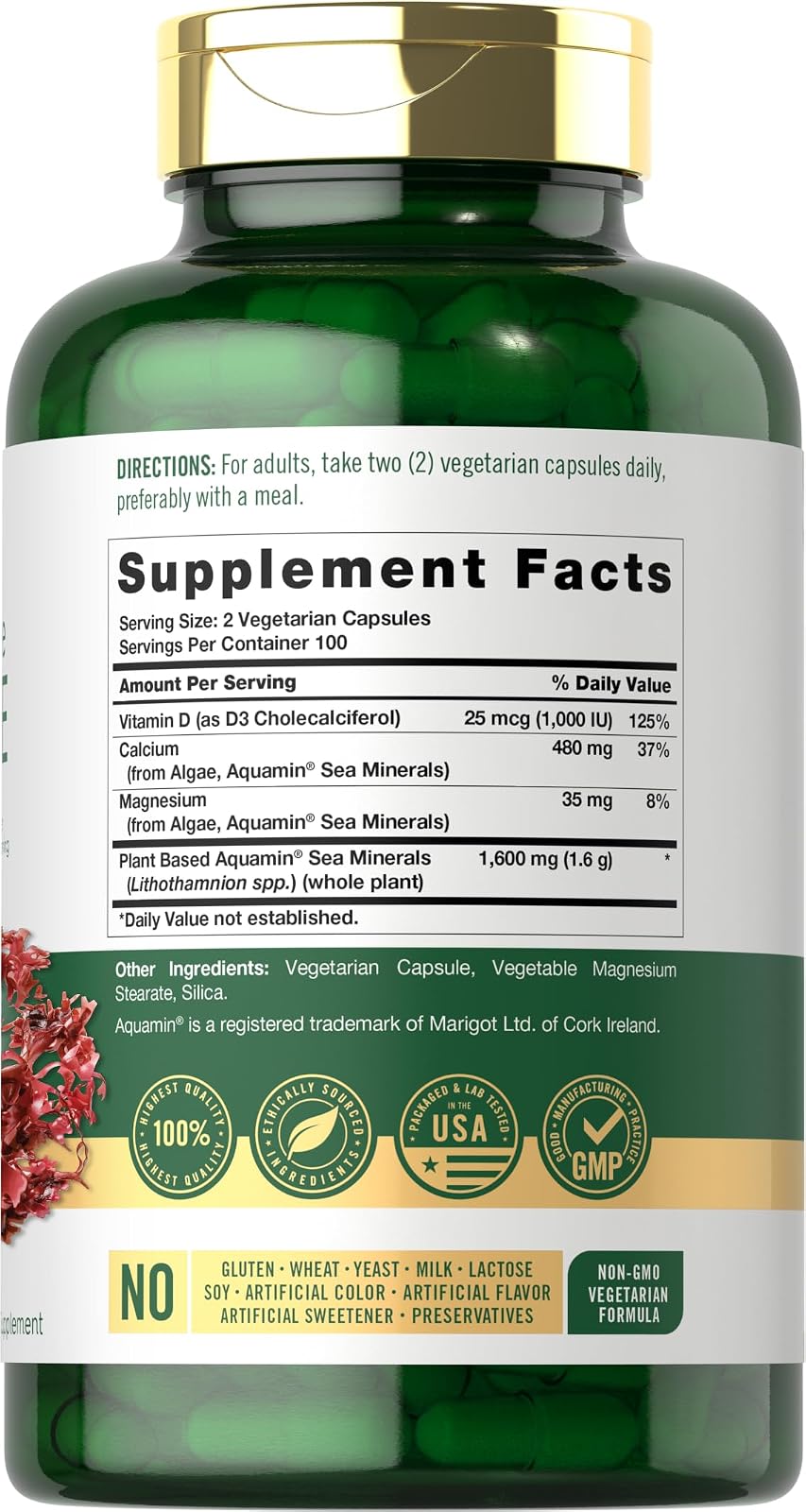 Carlyle whole food multivitamin capsules