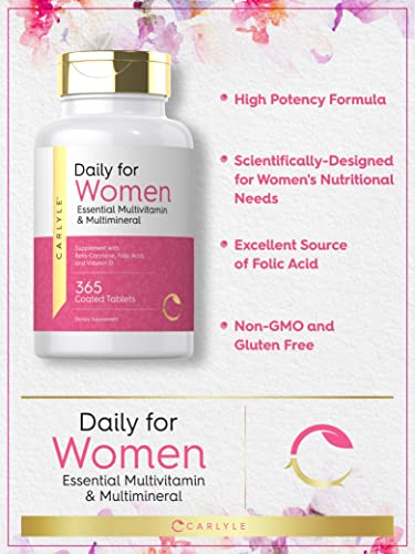 Carlyle women's multivitamin benefits