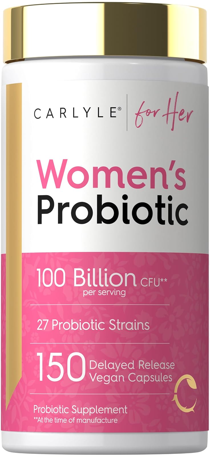 Carlyle women's probiotic capsules