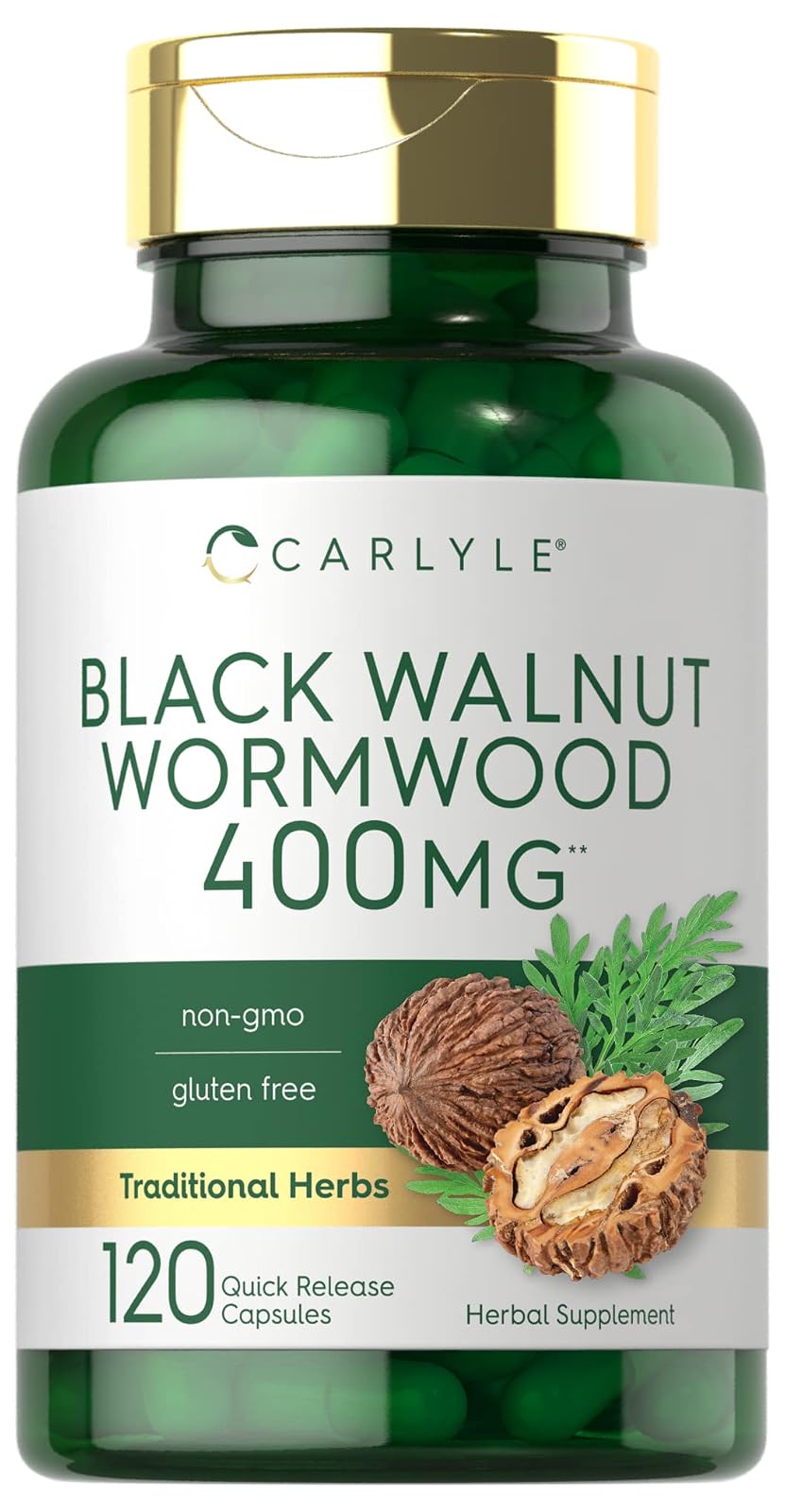 Carlyle Wormwood Black Walnut capsules