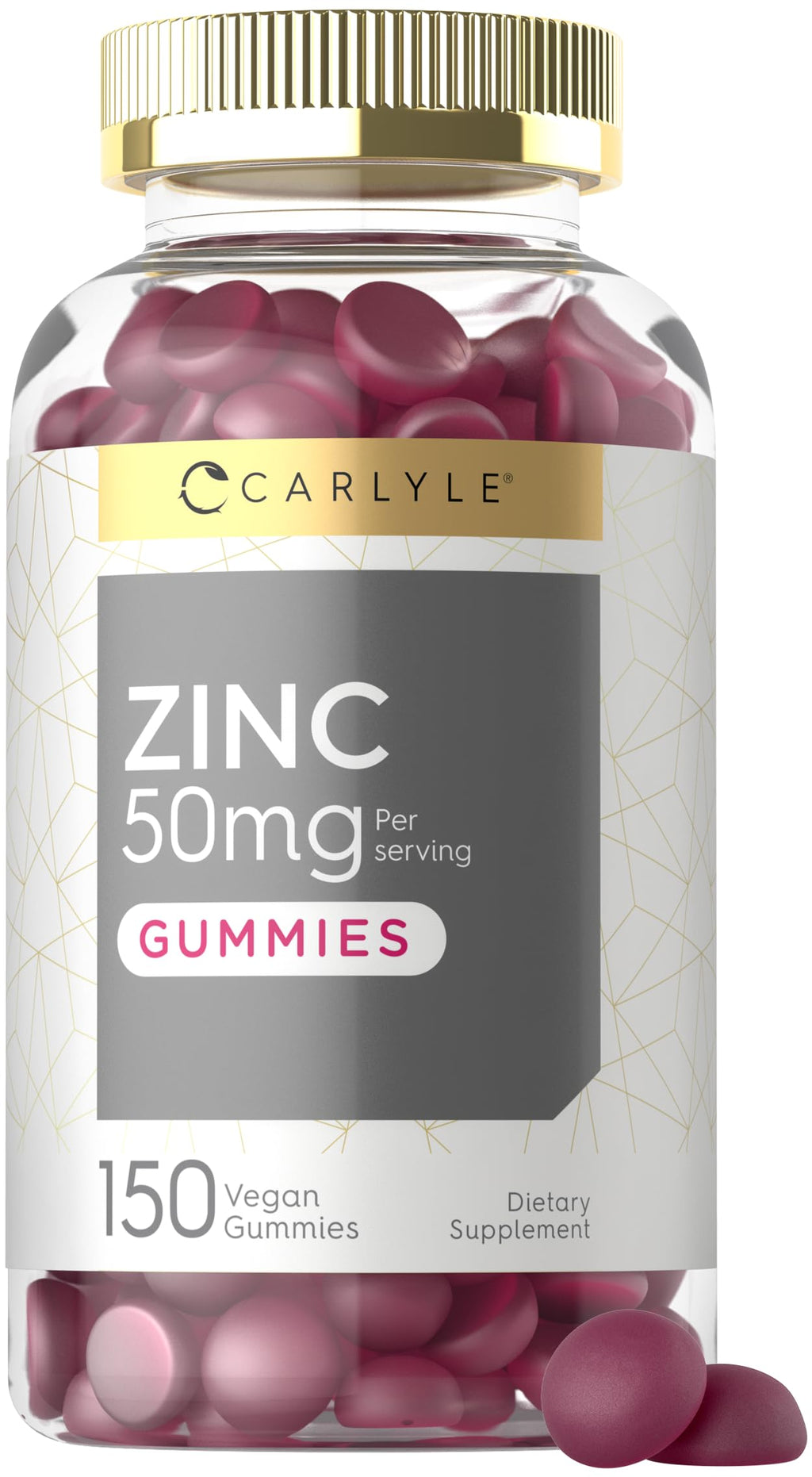 Carlyle Zinc gummies for immune support