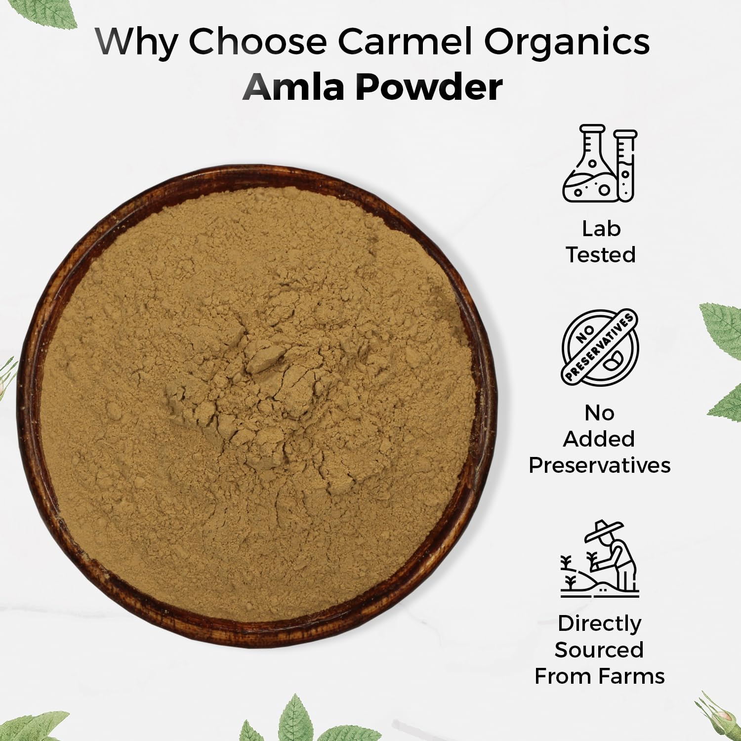 Carmel Organics 8 ounces Amla