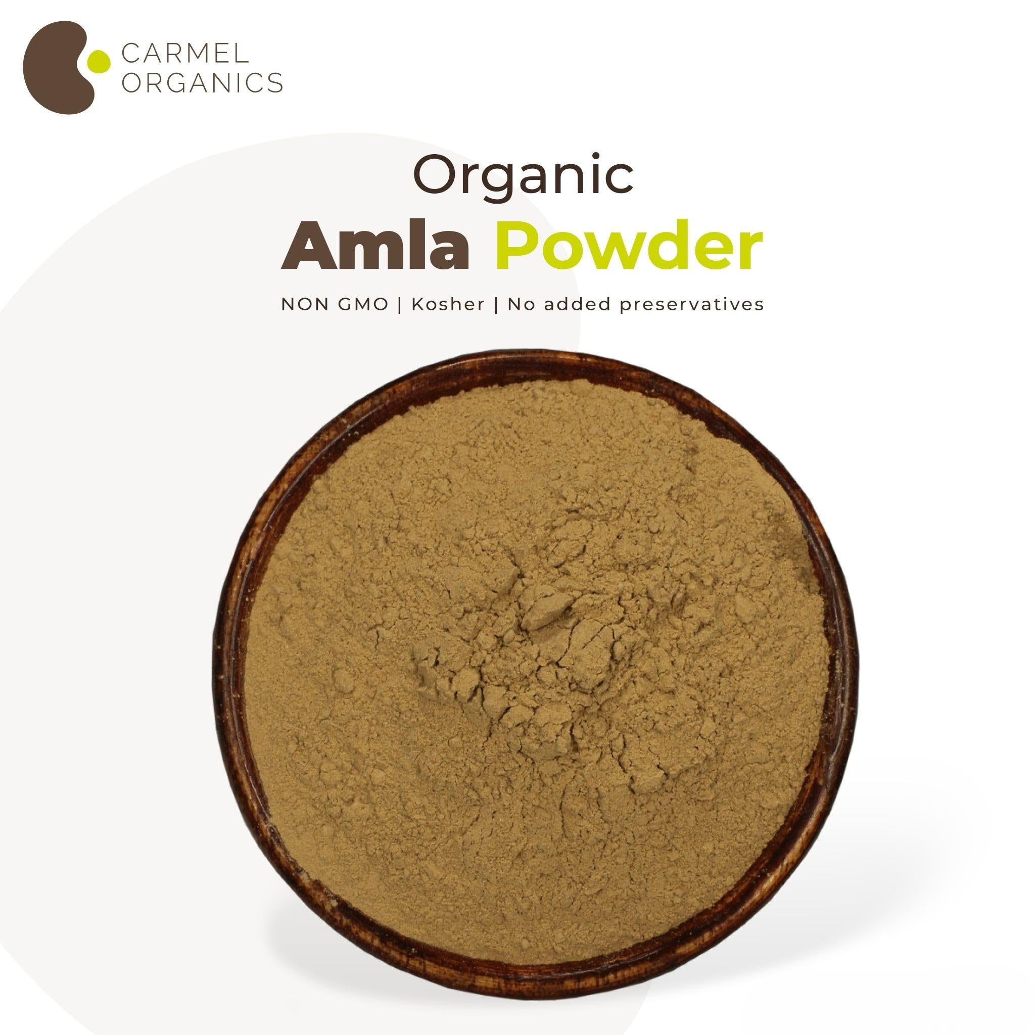 CARMEL ORGANICS amla powder uses