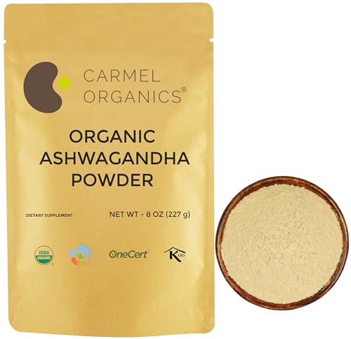 CARMEL ORGANICS Ashwagandha root benefits