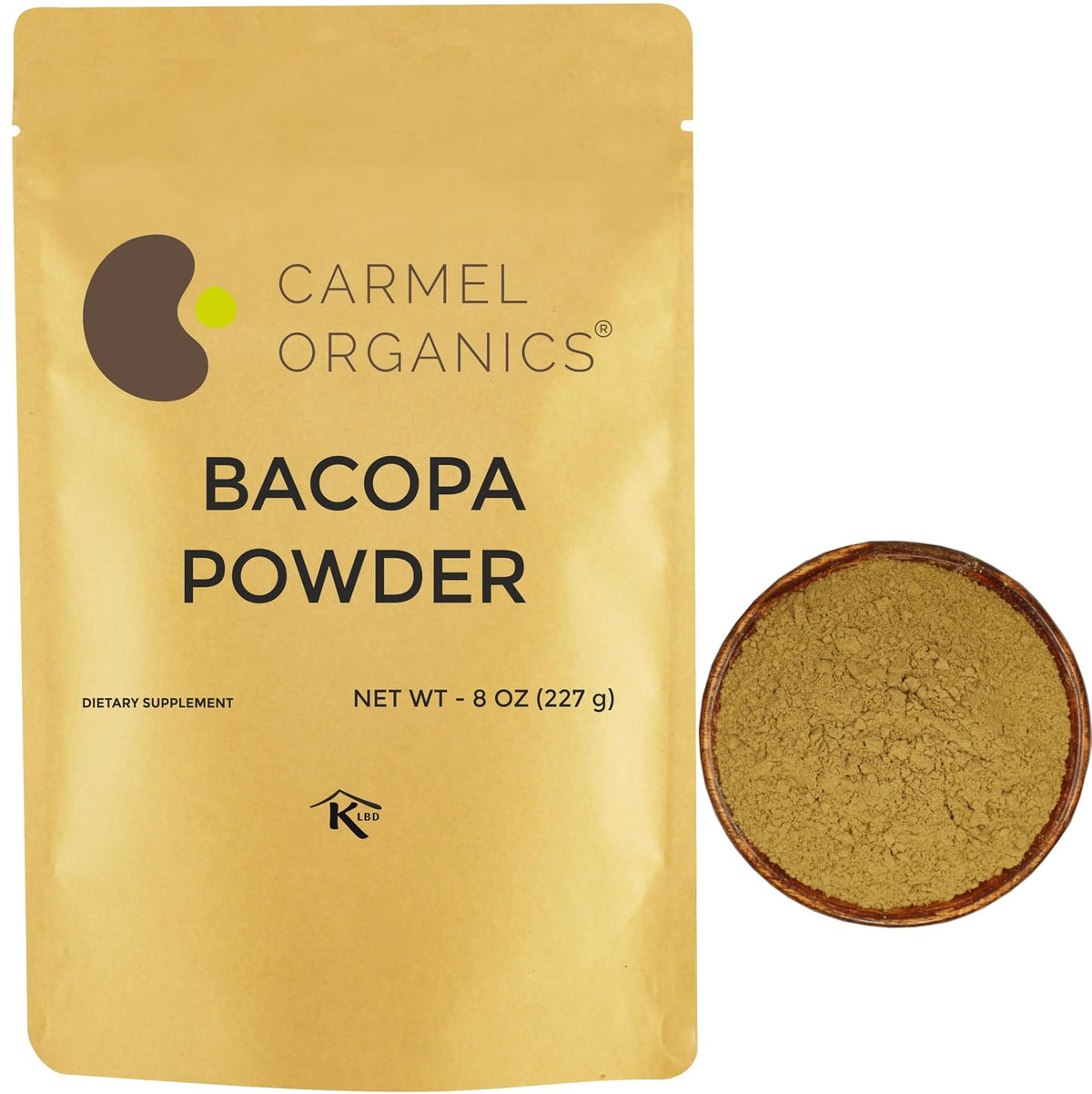 Carmel Organics Bacopa Monnieri powder benefits