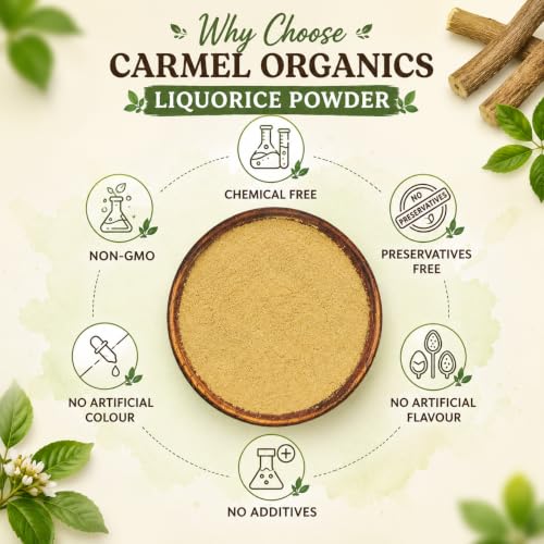 CARMEL ORGANICS herbal licorice root extract