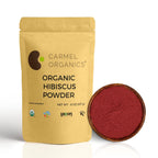 Carmel Organics hibiscus petals powder for herbal tea