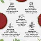 Carmel Organics hibiscus tea powder for wellness