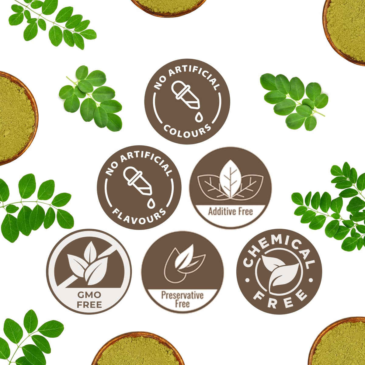 Carmel Organics Moringa powder for energy