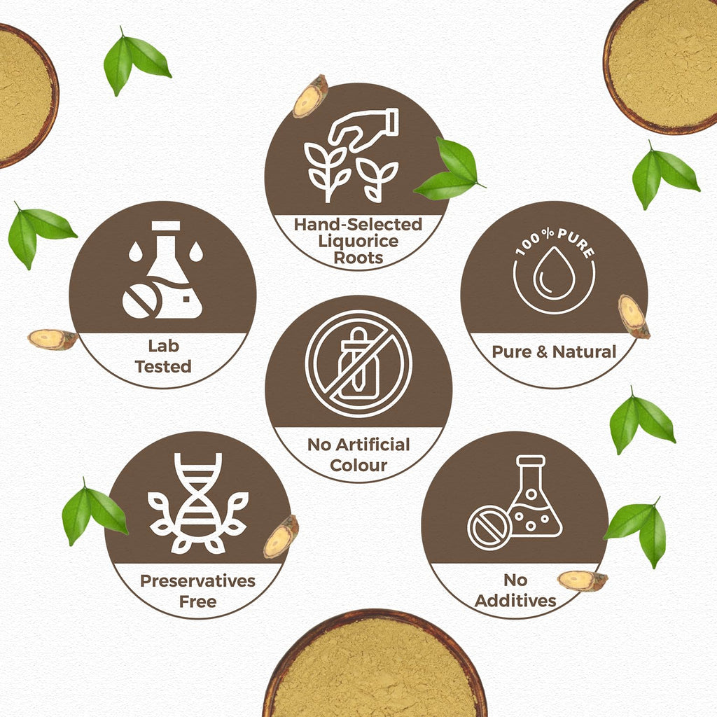 CARMEL ORGANICS mulethi powder