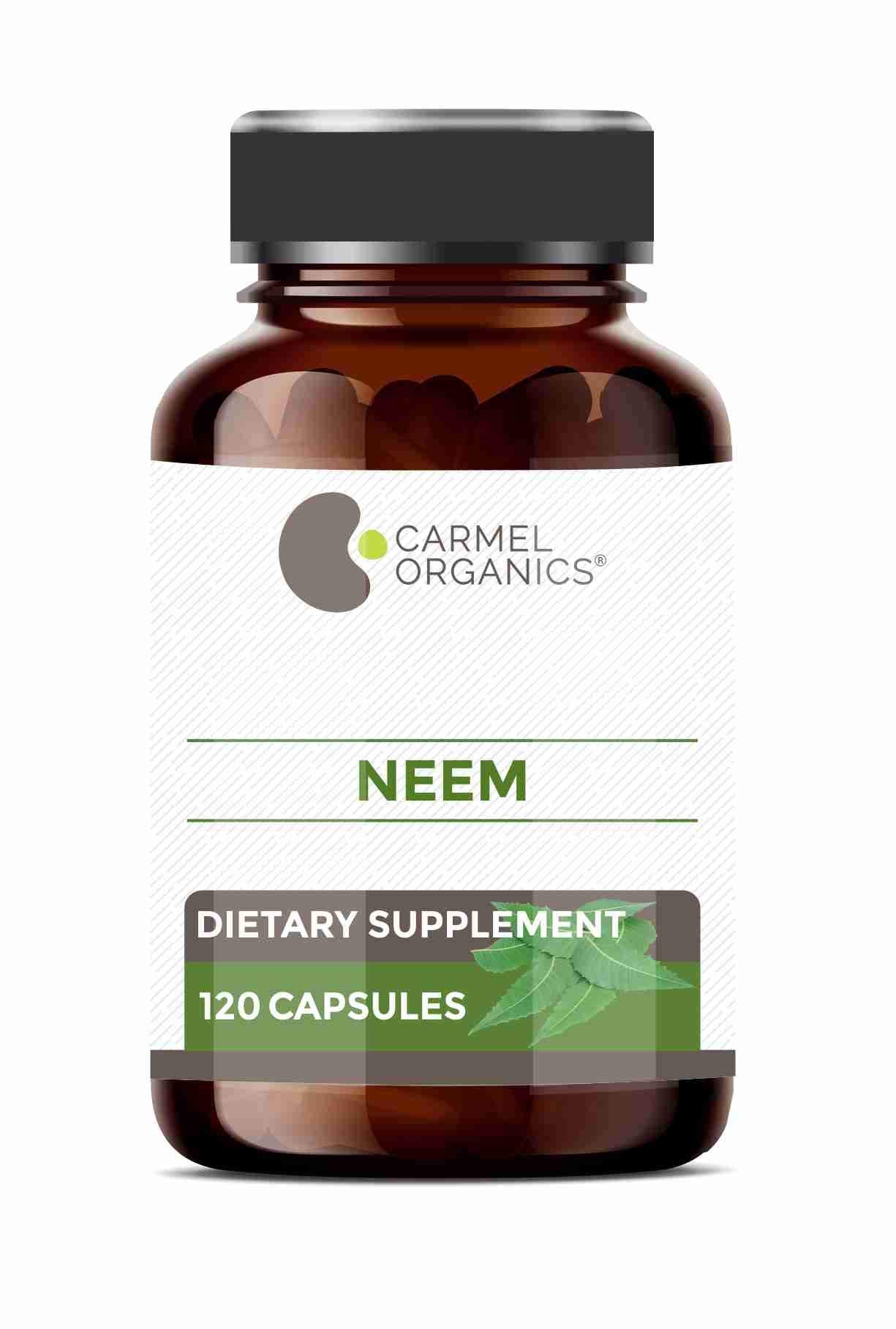 CARMEL ORGANICS neem capsules for skin