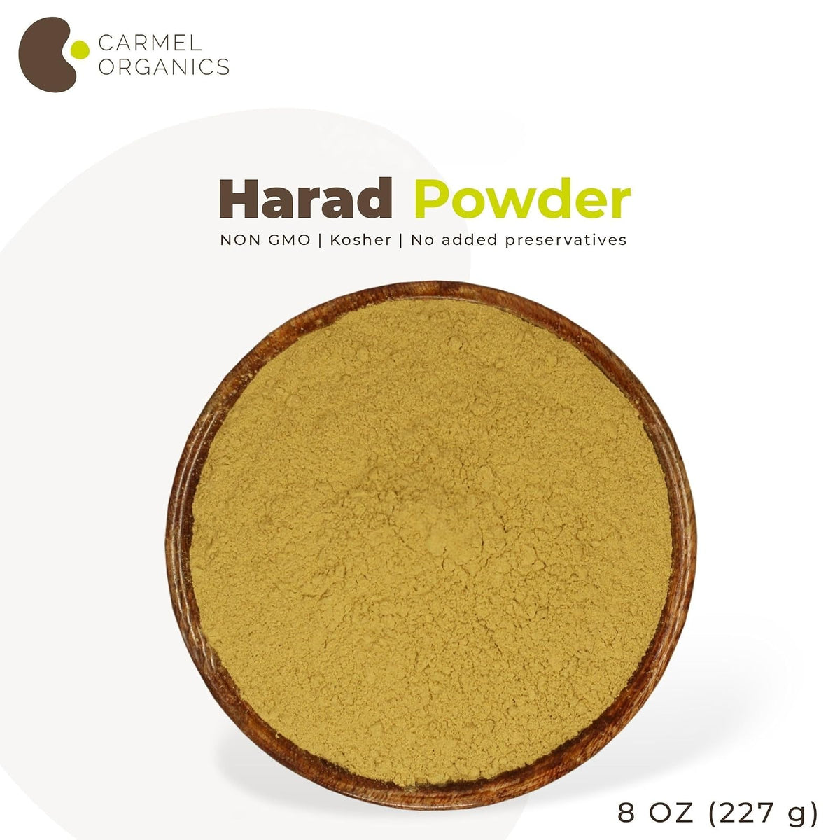 CARMEL ORGANICS organic Haritaki for skin health