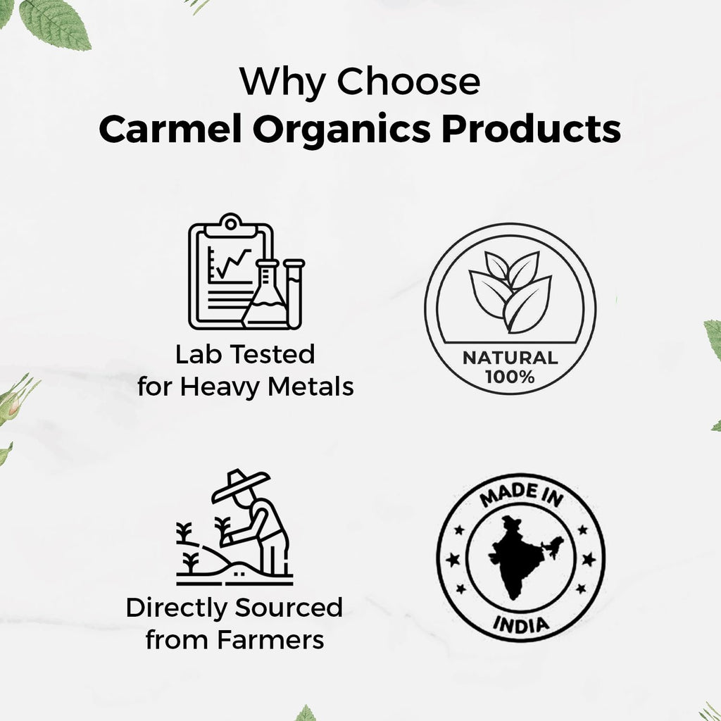 Carmel Organics Triphala powder uses
