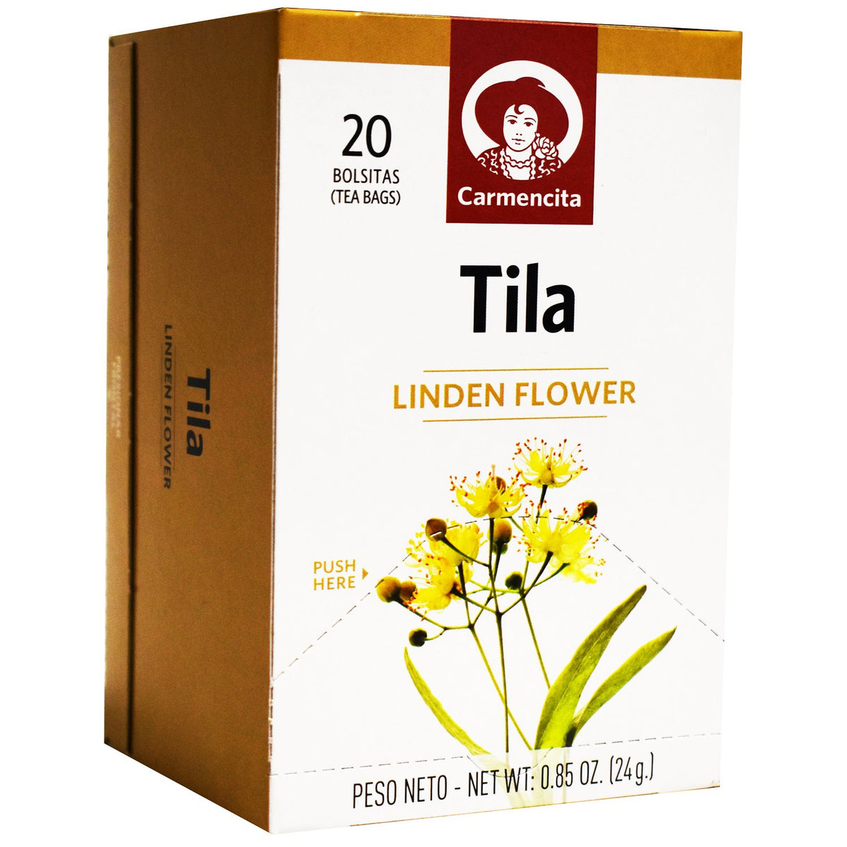 Carmencita Spanish Linden Flower Tea bags