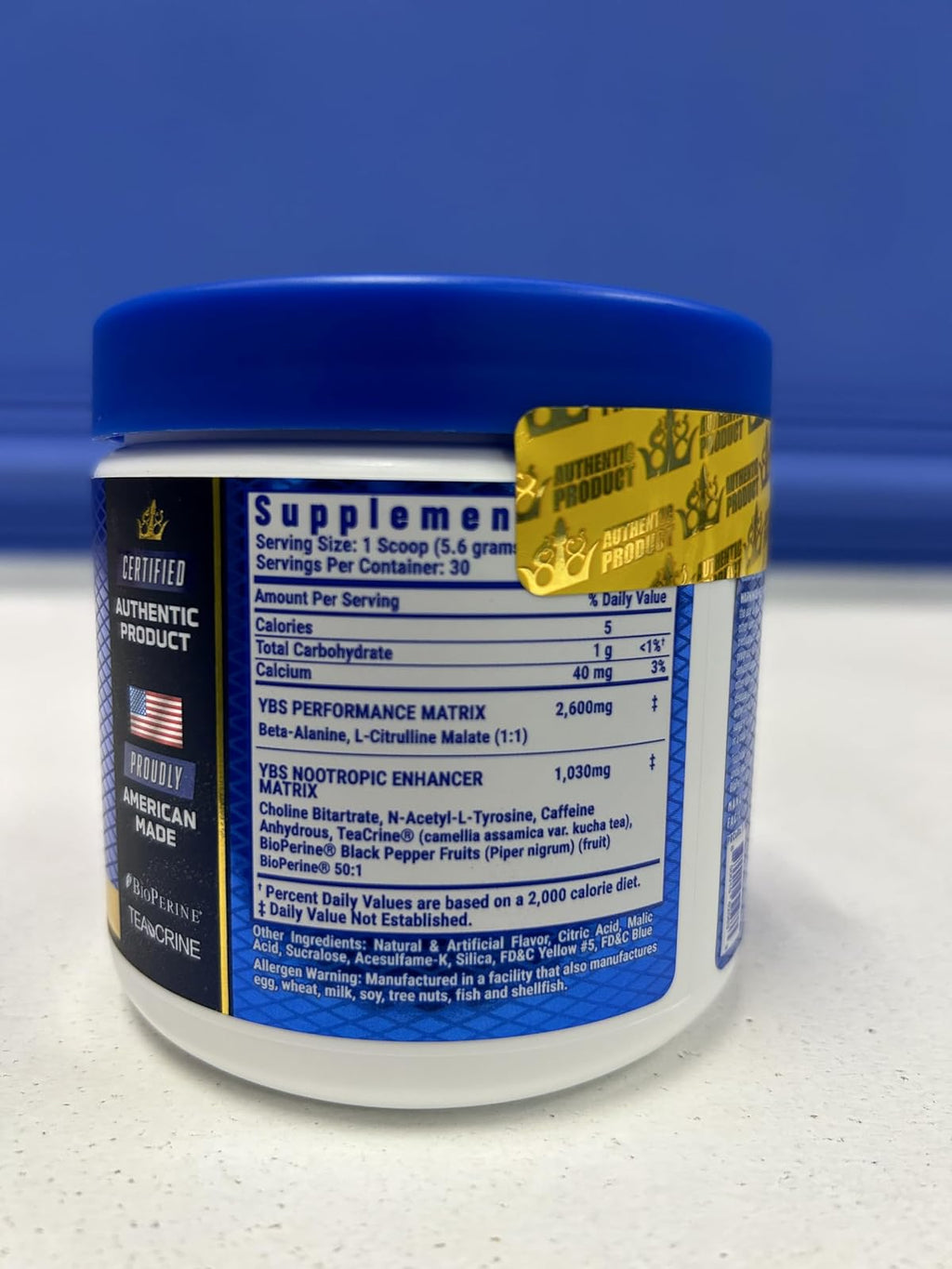 Carnival Rush pre-workout powder flavor