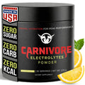 Carnivore electrolytes lemon powder hydration