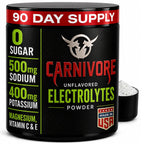 Carnivore electrolytes unflavored powder