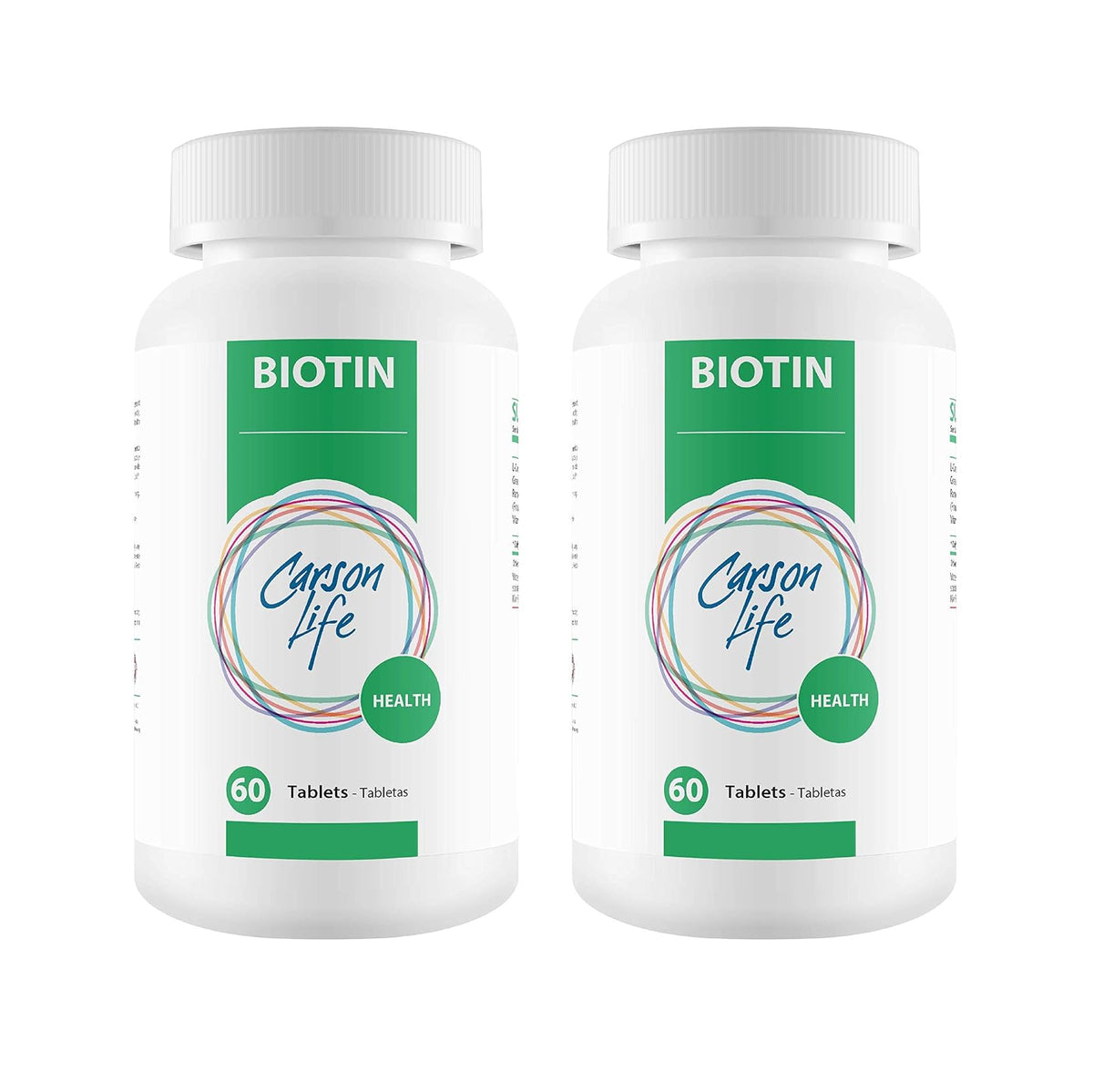 Carson Life Biotin 10000 mcg tablets for hair growth