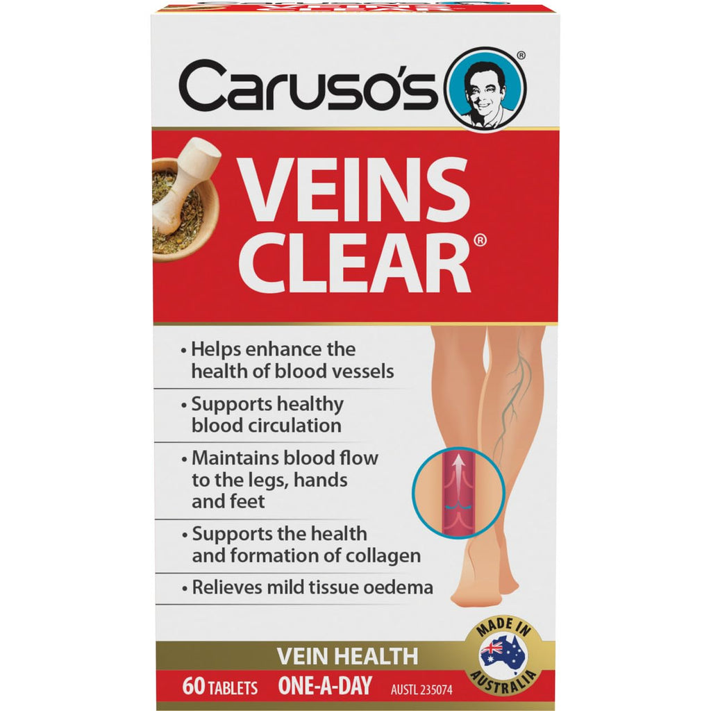 Caruso's Veins Clear healthy vein support