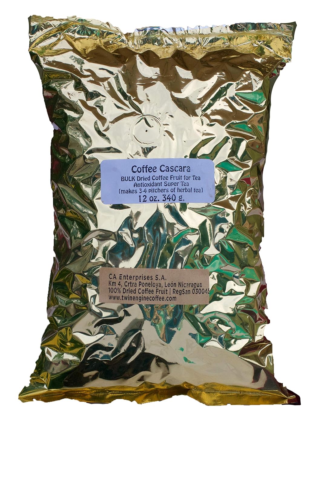 Cascara dried coffee herbal tea