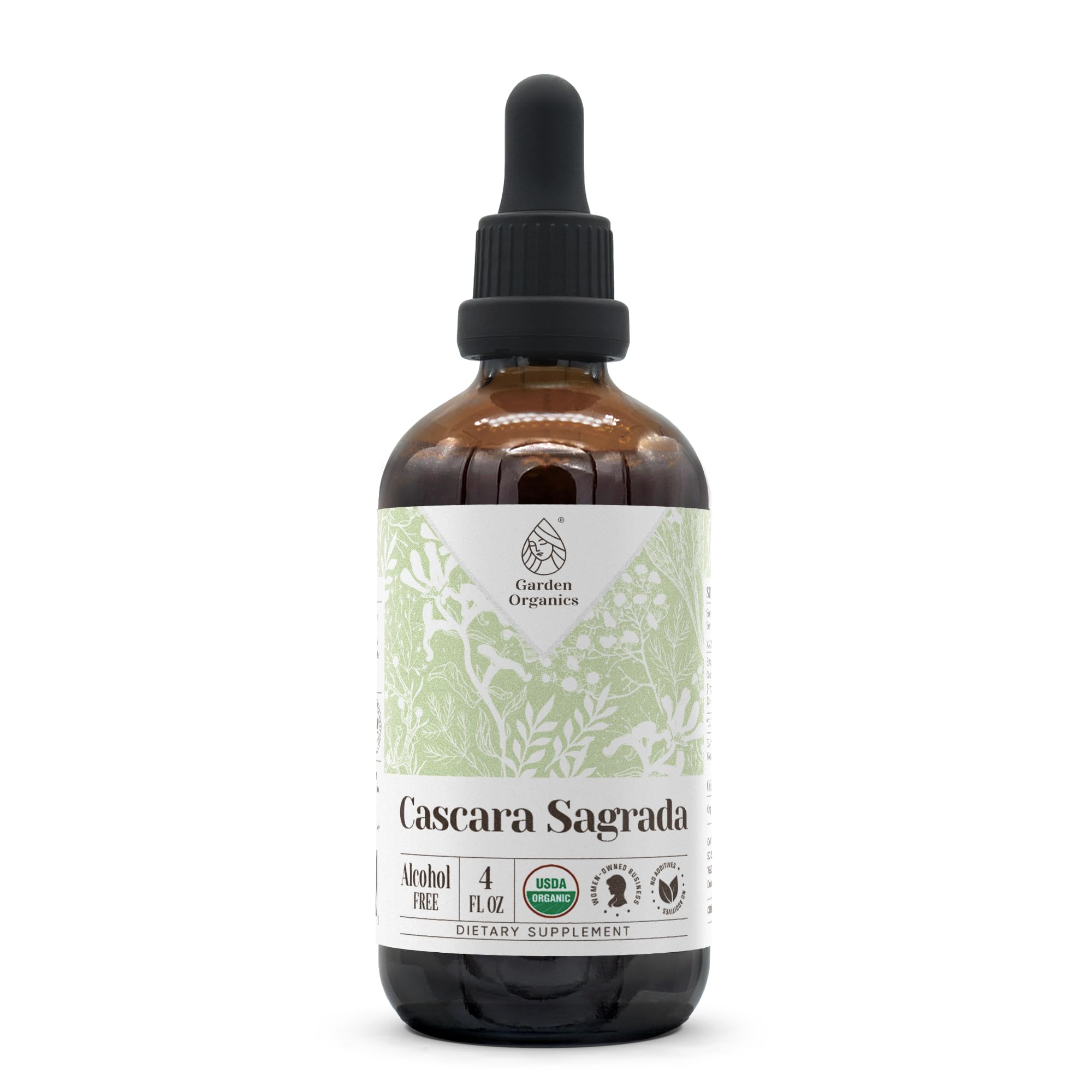 Cascara Sagrada herbal supplement extract
