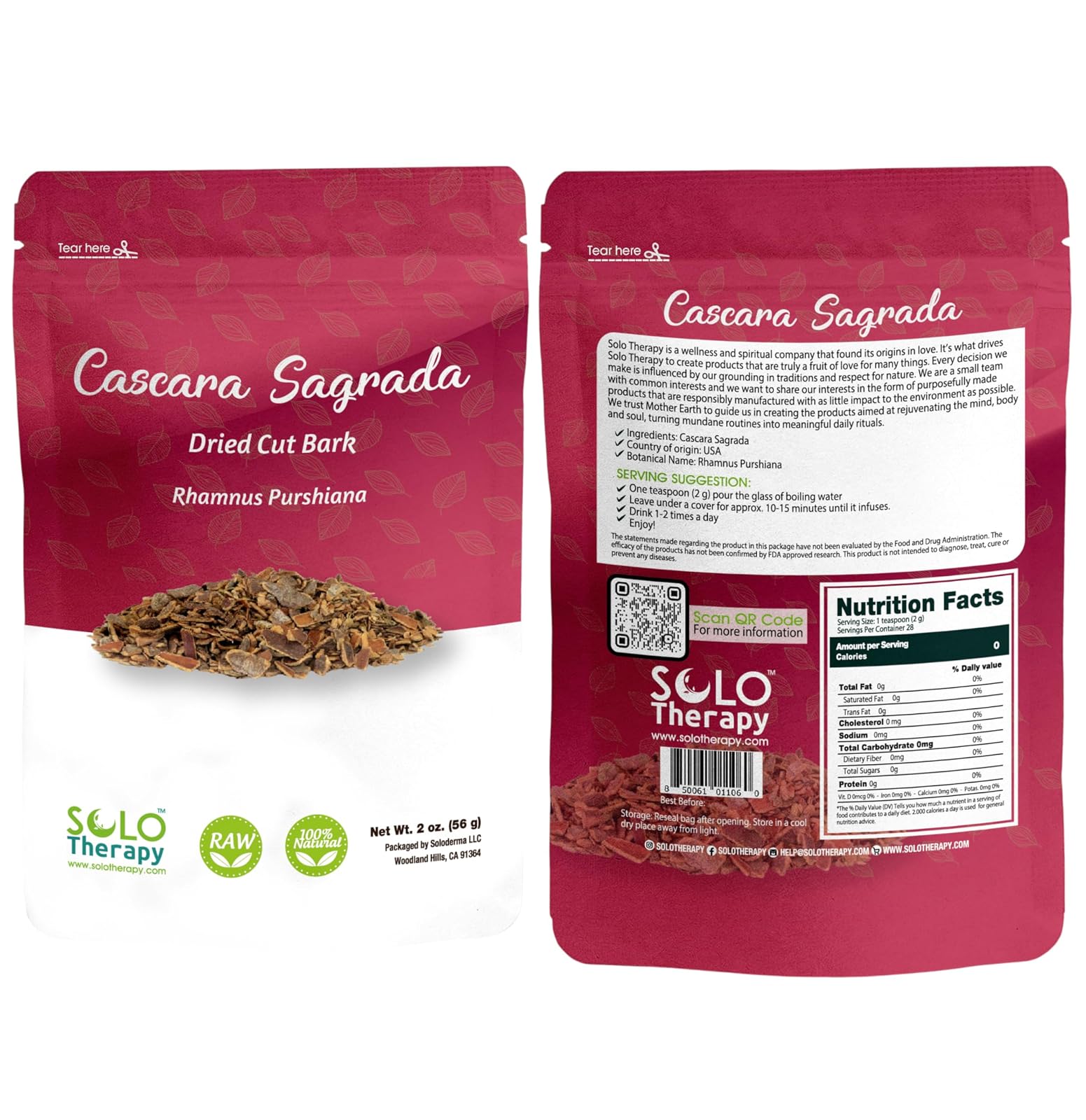 Cascara Sagrada herbal tea benefits