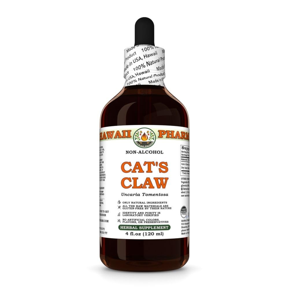 Cat's Claw herbal supplement glycerite