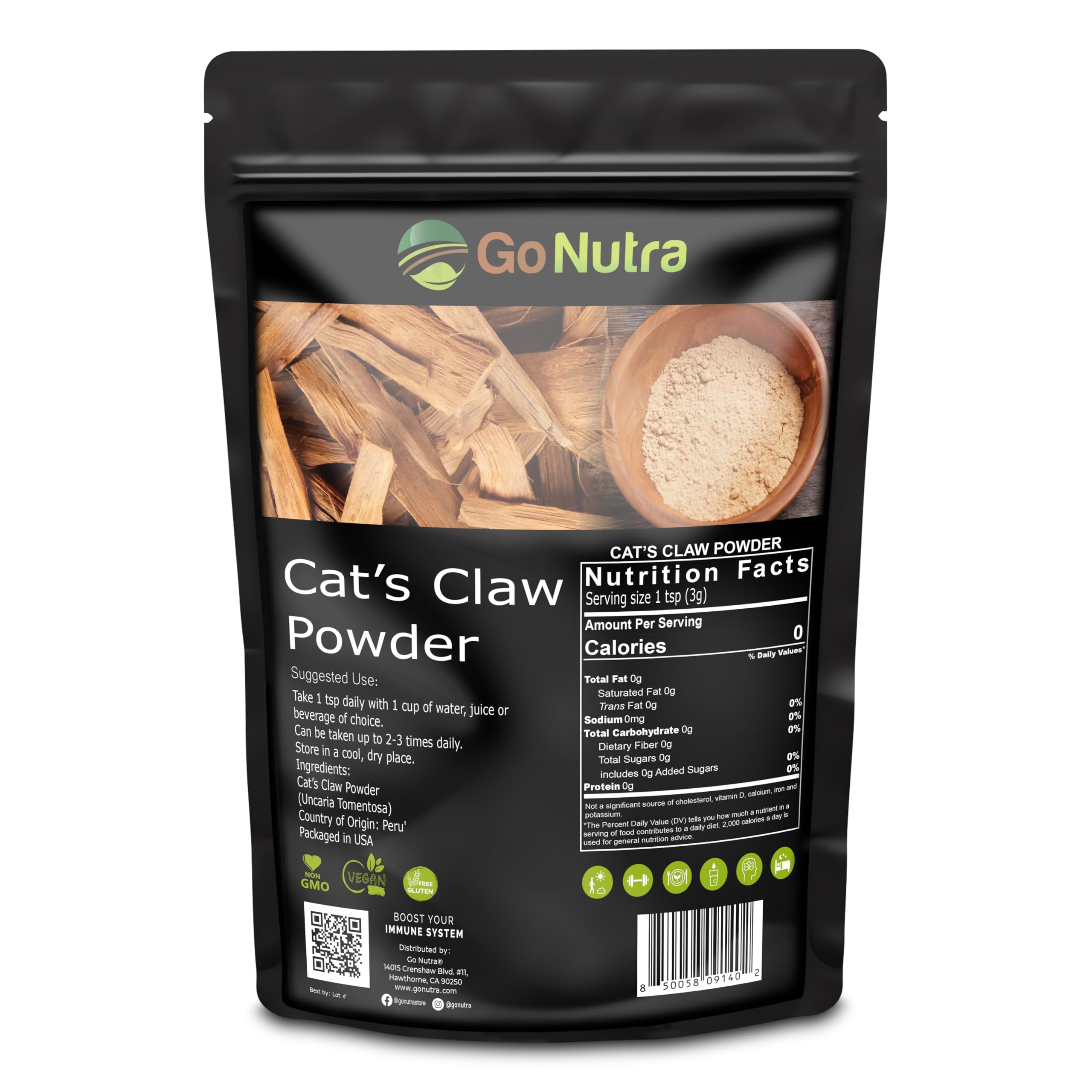 Cat's Claw Powder for herbal wellness