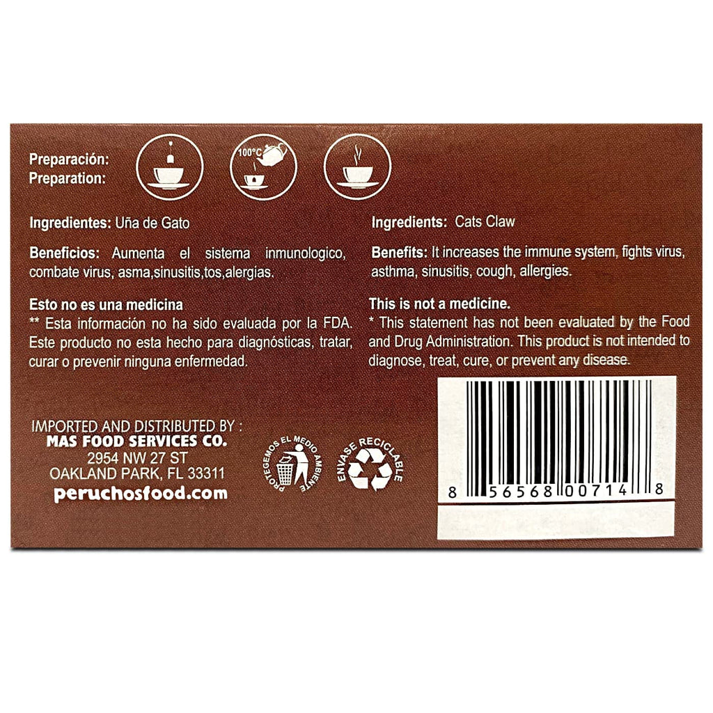 Cat's Claw tea for digestive health
