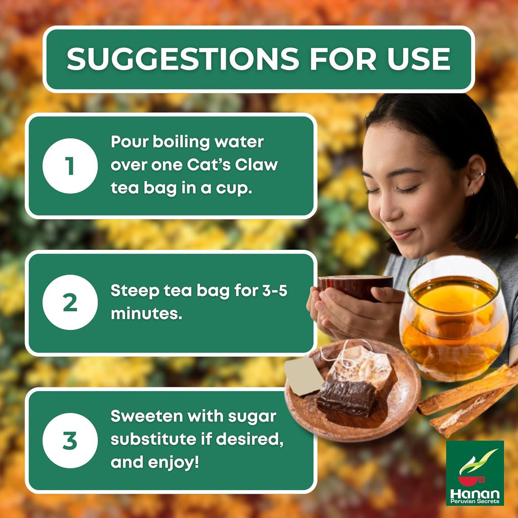 Cat’s Claw tea for immune support