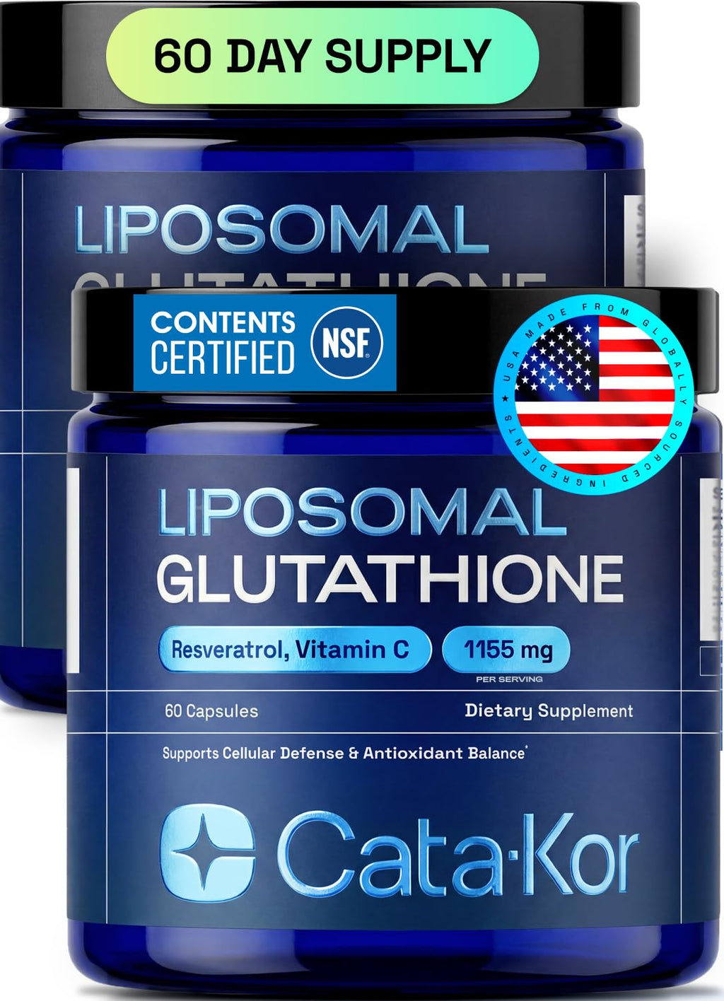 Cata-Kor liposomal glutathione benefits